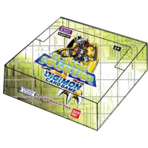 Digimon Card Game Set EX-01 – Classic Collection – Booster Box – Paper ...