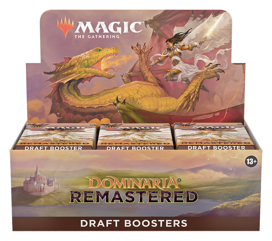 Dominaria Remastered Draft Booster Box – Paper or Plastic